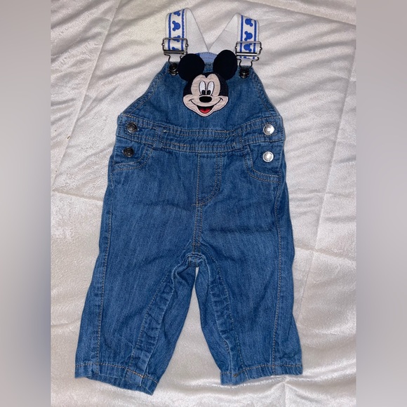 Disney | One Pieces | Disney Mickey Overalls Size 36 | Poshmark